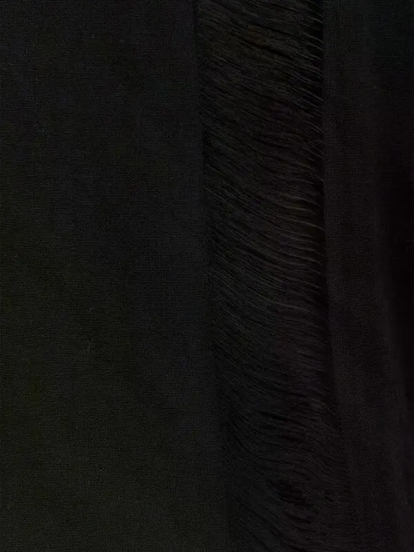 Rick Owens Long-sleeved Sweater With Ripped Detailing