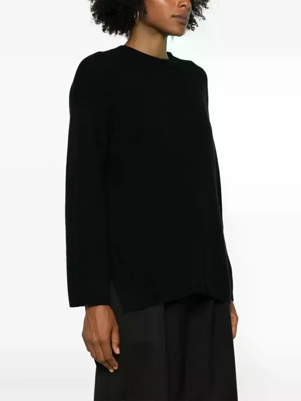 ALLUDE Crew-neck Cashmere Sweater