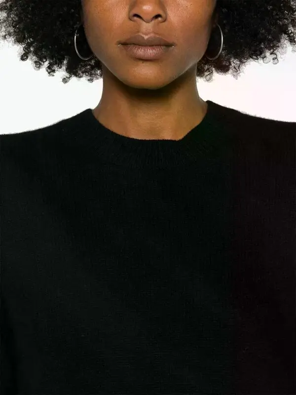 ALLUDE Crew-neck Cashmere Sweater