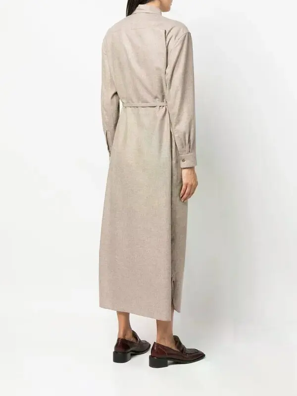 Aspesi Belted Button-down Dress