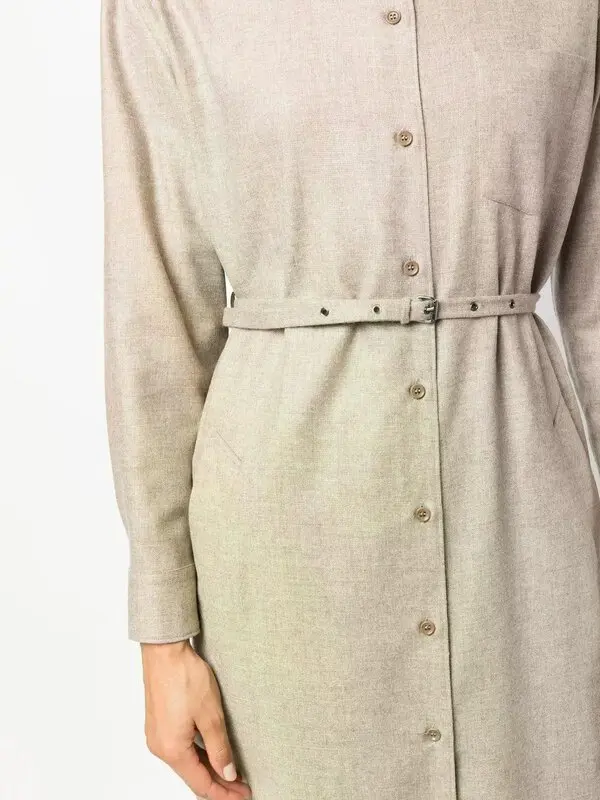Aspesi Belted Button-down Dress