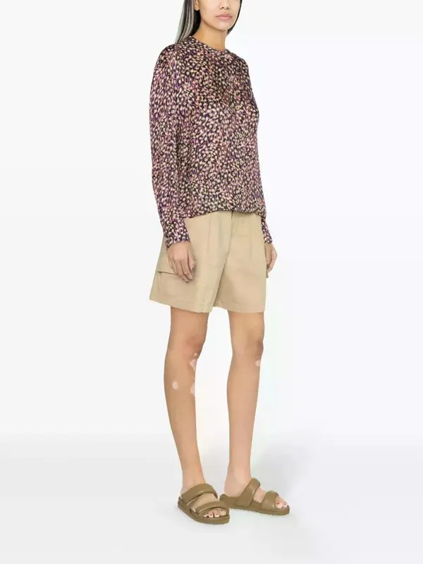 Isabel Marant Étoile Lisette Cotton Cargo Shorts