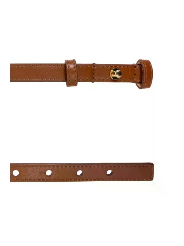 Chloé Logo Buckle Leather Belt