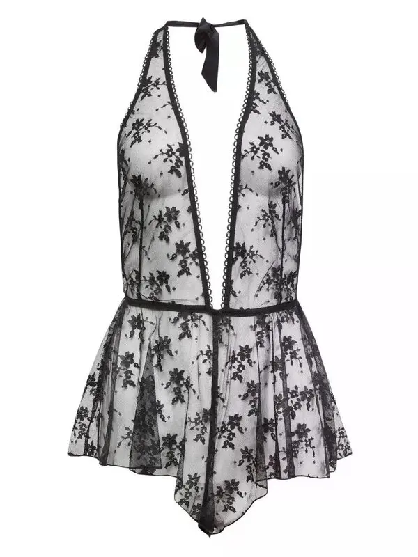 FLEUR DU MAL Untie Me Playsuit