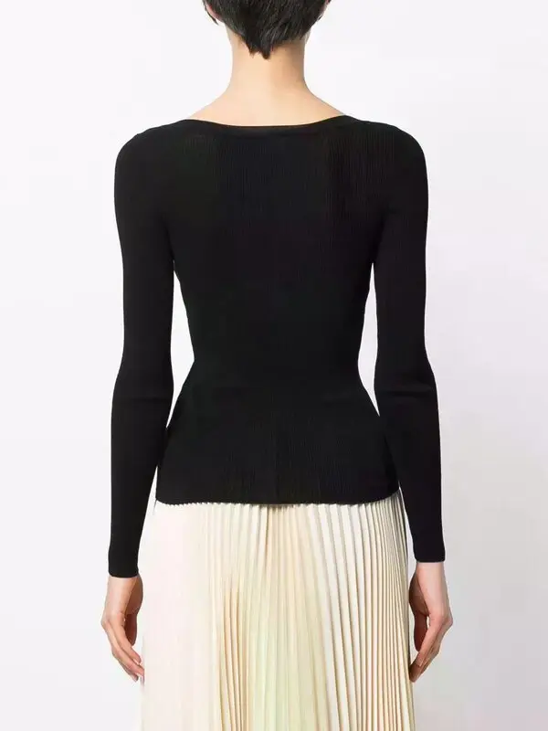 P.a.r.o.s.h V-neck Fine-knit Top