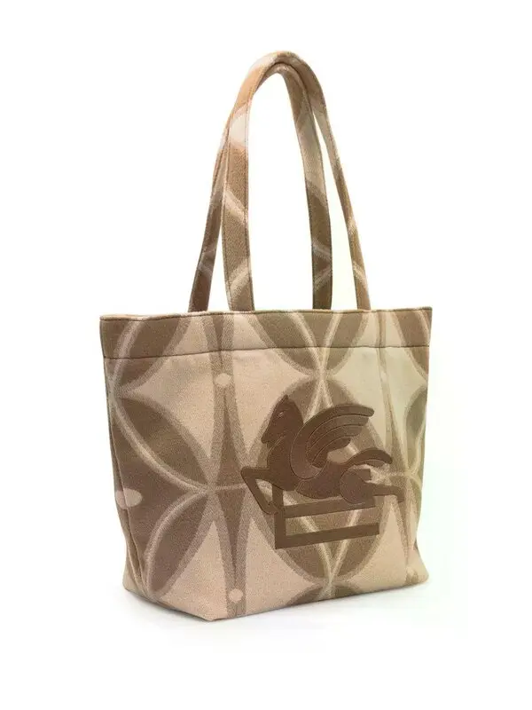 Etro Logo-embroidered Tote Bag