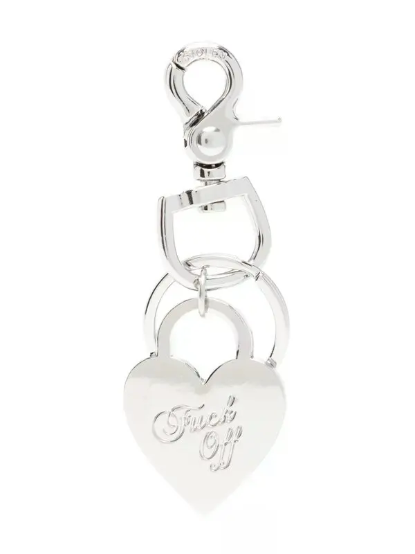 STOLEN GIRLFRIENDS CLUB Warm Welcome Key Ring - Silver