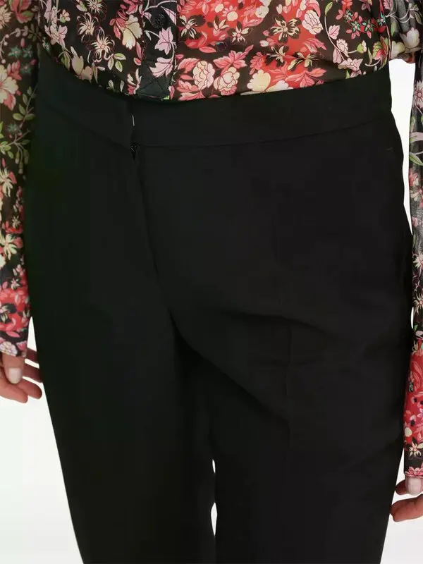 Alexander McQueen Low-rise Cropped Trousers