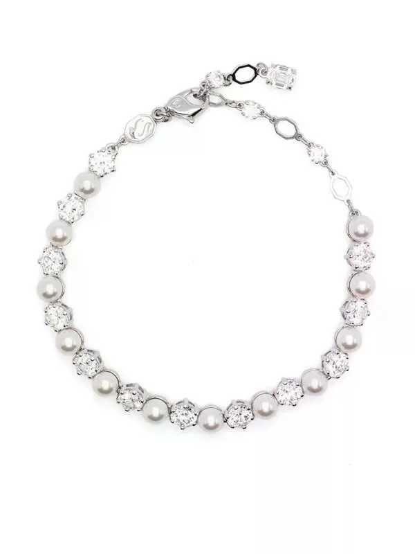 SWAROVSKI Matrix Tennis Bracelet - Silver