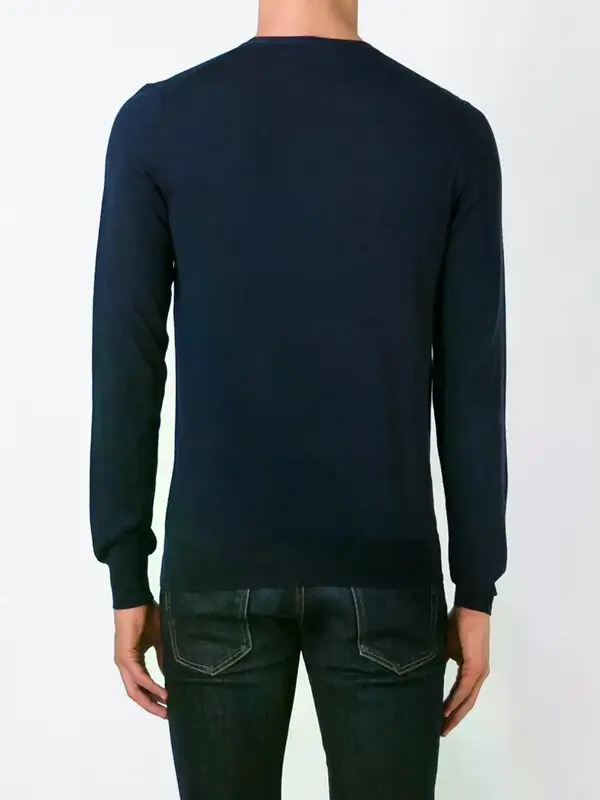 PAOLO PECORA Wool Crew Neck Sweater