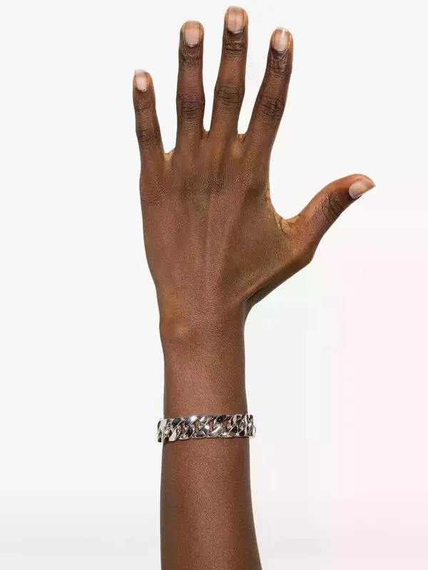 Tom Wood Tone Sterling Curb Chain Bracelet