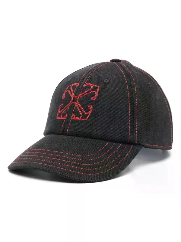 Off-White Arrow Denim Baseball Cap
