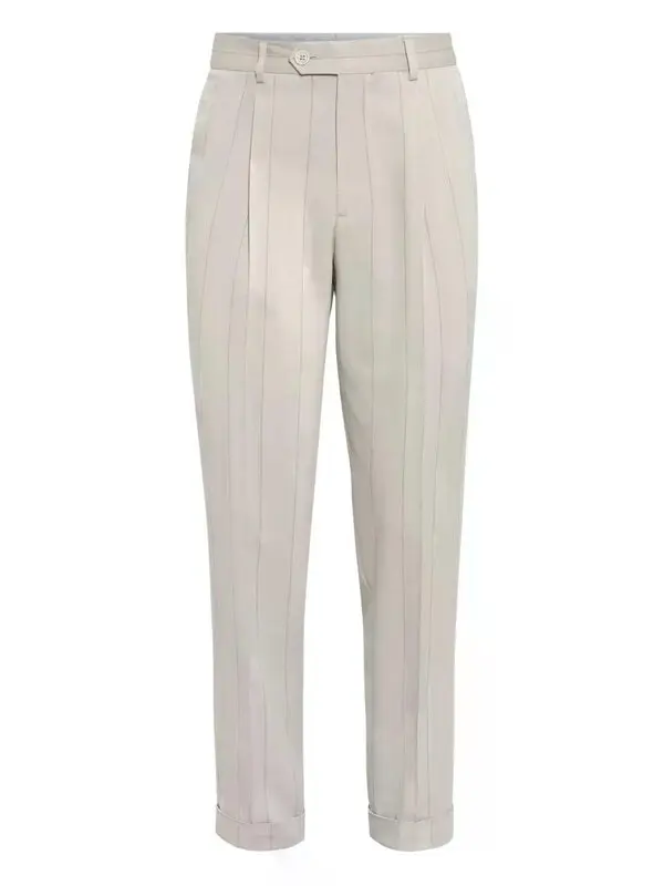 Brunello Cucinelli Pinstripe Tailored Trousers