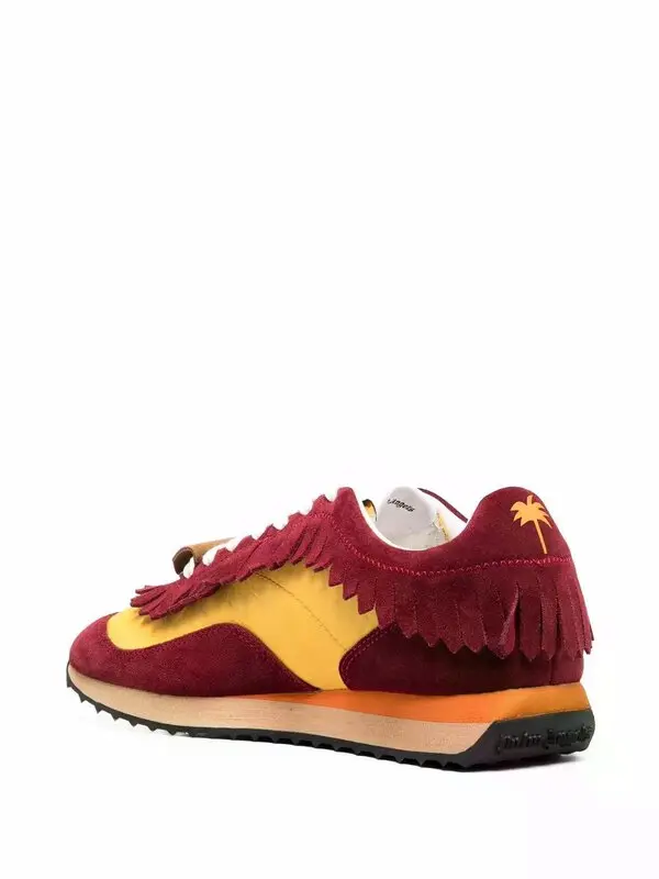 Palm Angels Fringe Runner Low-top Sneakers - Red