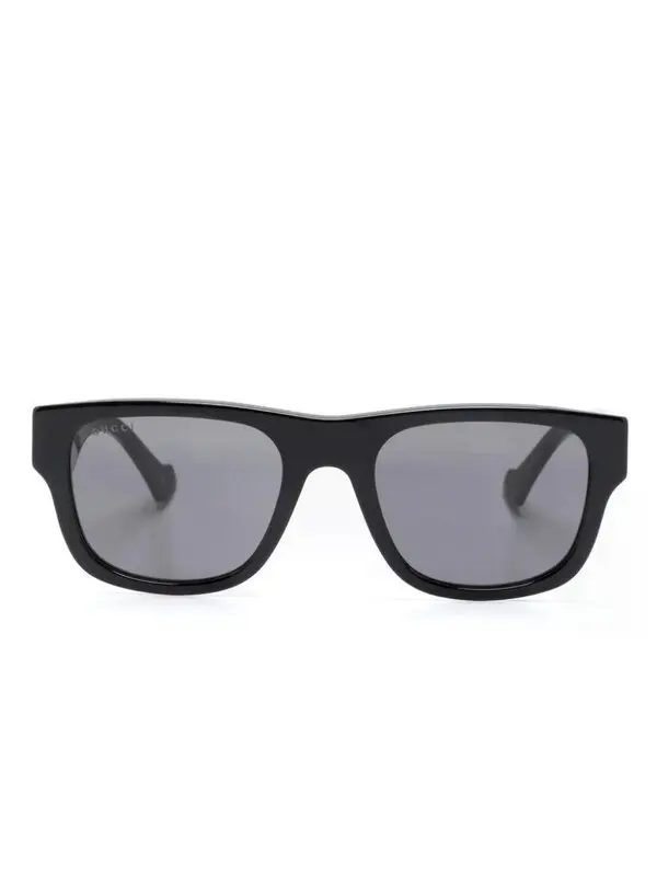 Gucci Square-frame Sunglasses - Black