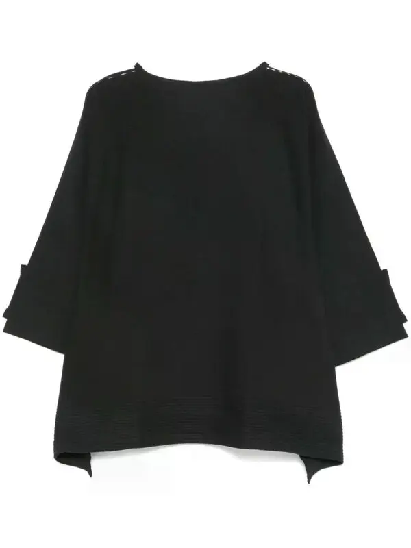 Issey Miyake Square Rib Ap Sweater