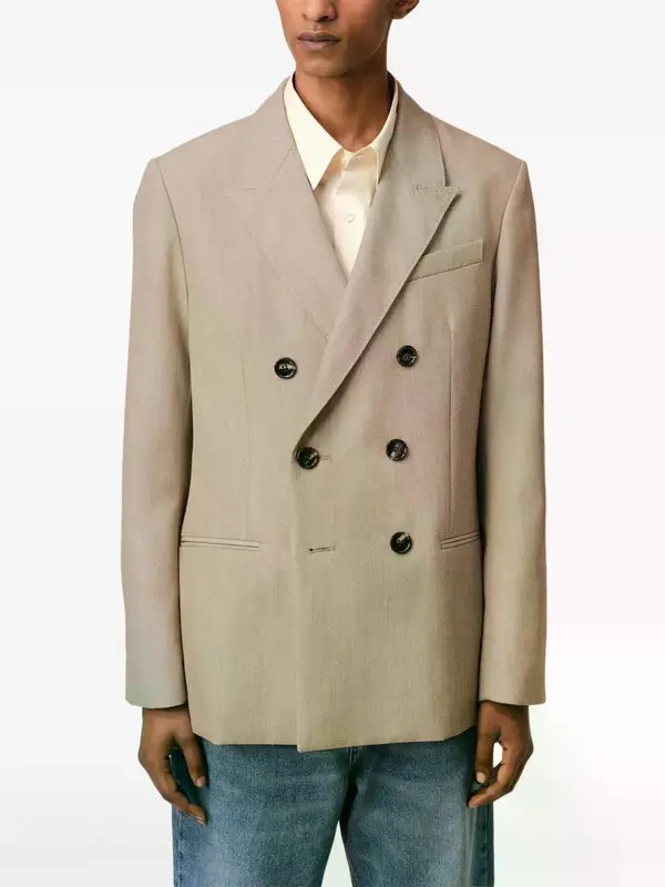 AMI Paris Back-slit Blazer