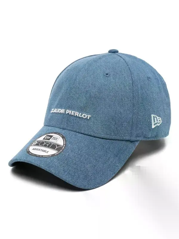 Claudie Pierlot Denim Baseball Cap - Blue