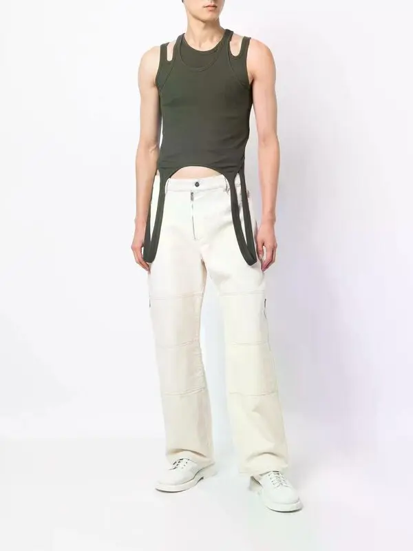 DION LEE Cut-out Detail Tank Top