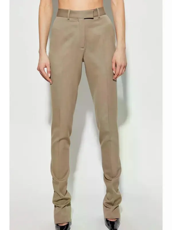 Attico Virgin Wool Tailored Trousers