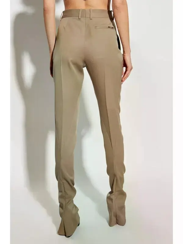 Attico Virgin Wool Tailored Trousers