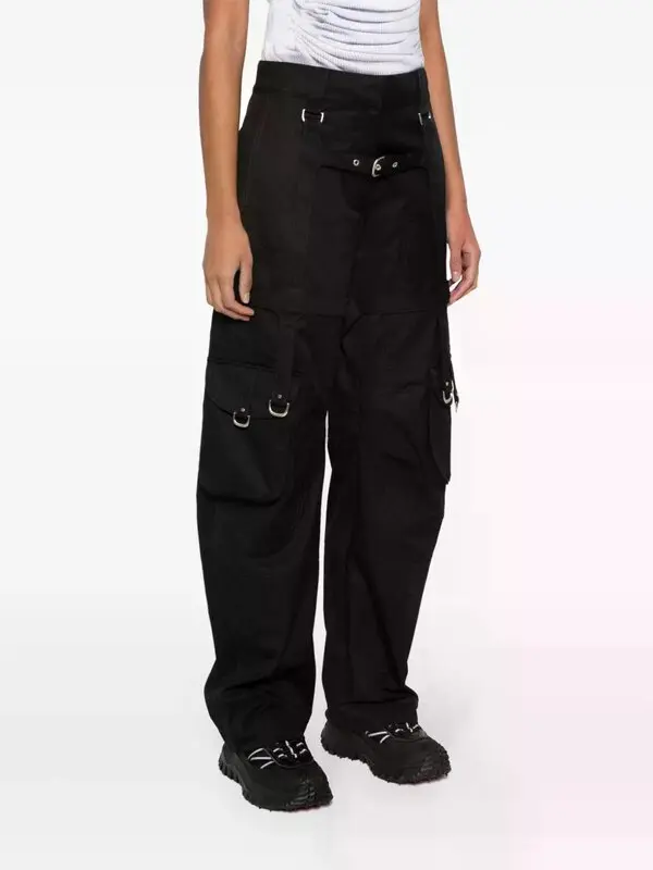 Off-White Cotton Straight-leg Trousers