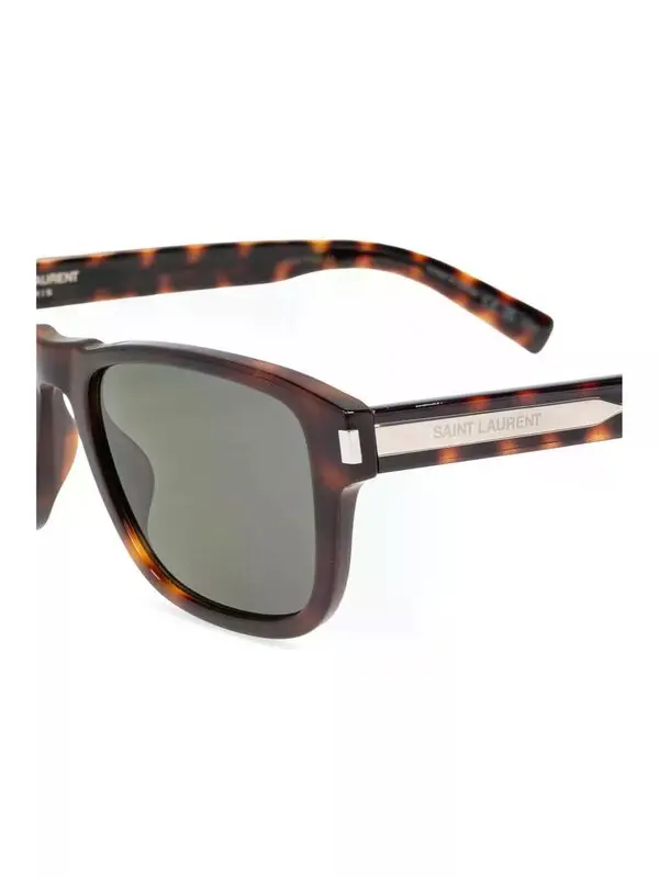 Saint Laurent Tinted Square Frame Sunglasses