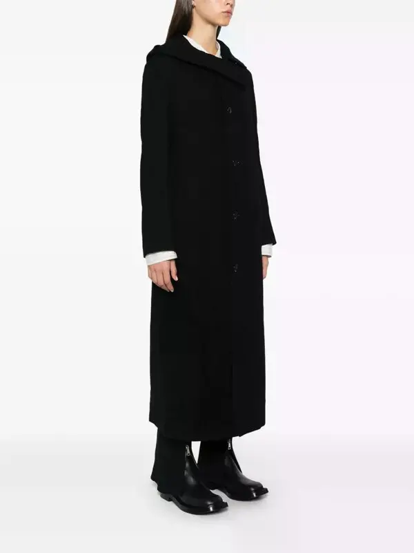 Y’s Wool Coat With Hood