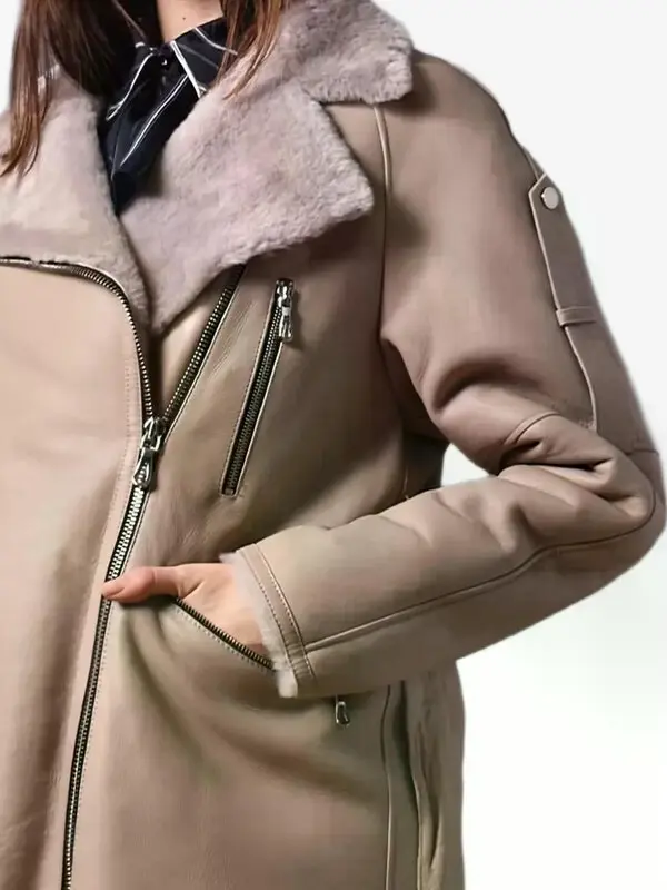 POCHE PARIS Belted Jacket - Neutrals