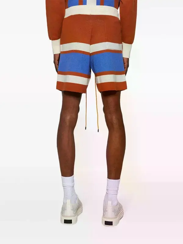 Rhude Panelled Knit Shorts