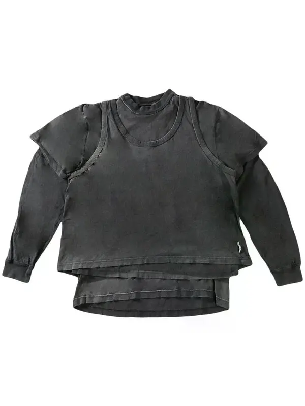 Alexander Wang Distressed Asymmetric Sweater
