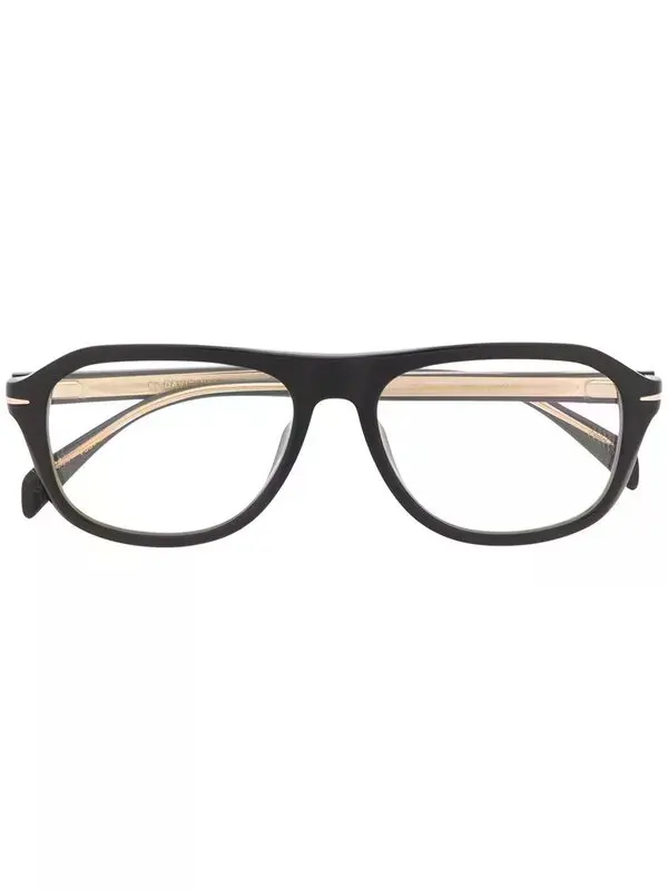 DB EYEWEAR BY DAVID BECKHAM Interchangeable-lens Glasses - Black