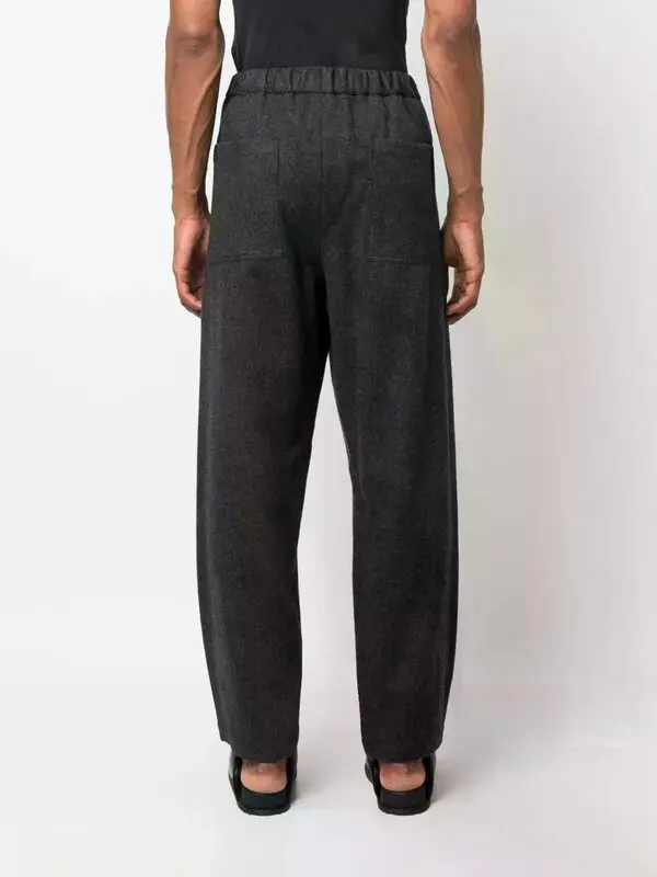 JIL SANDER Straight-leg Cotton Trousers
