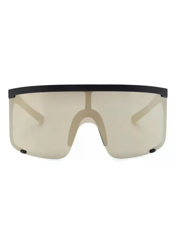 Mykita Rocket Shield-frame Sunglasses - Black