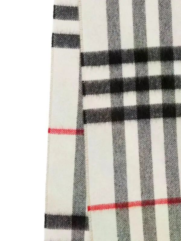 Burberry Contrast-check Cashmere Scarf