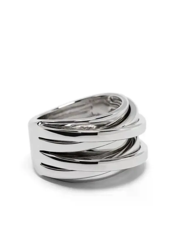 Tom Wood Orb Chunky Ring - Silver