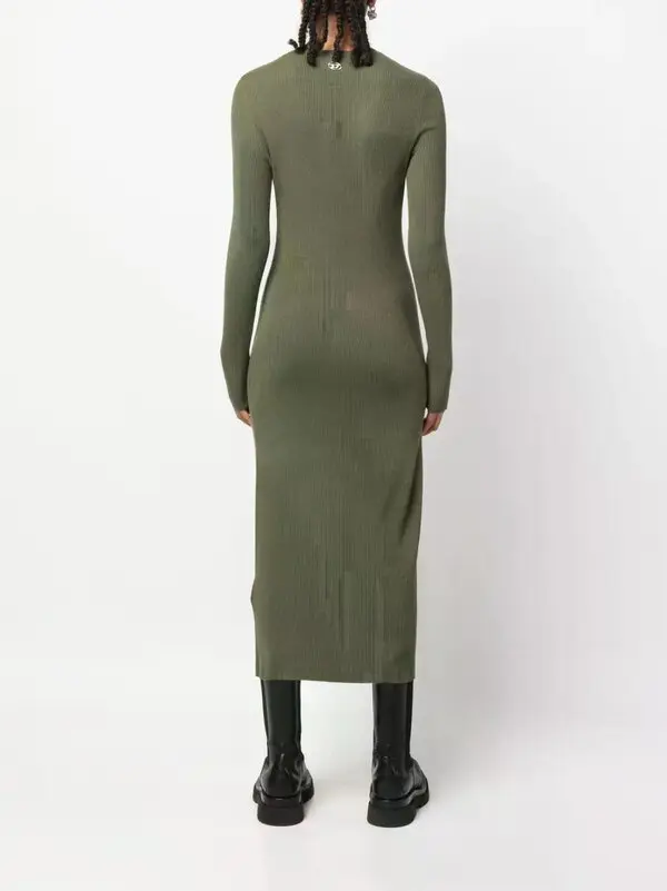 DIESEL® Cut-out Wool-blend Dress