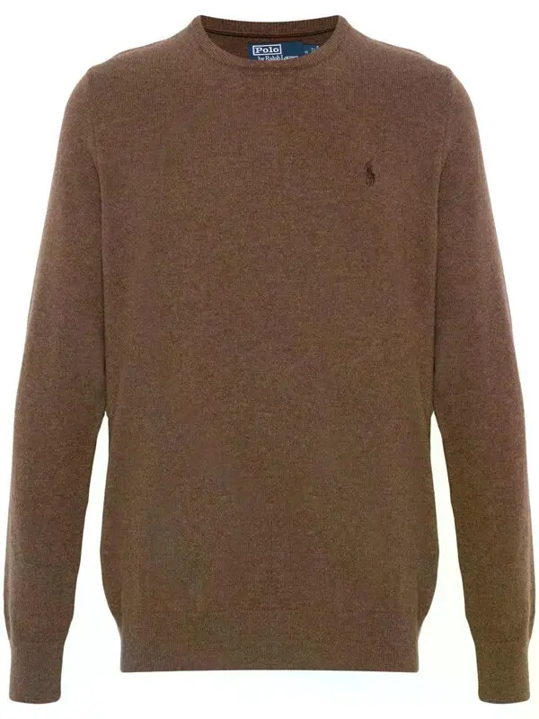 Polo Ralph Lauren Polo Pony-embroidered Sweater - Brown