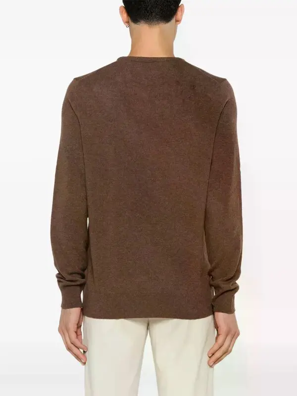 Polo Ralph Lauren Polo Pony-embroidered Sweater - Brown