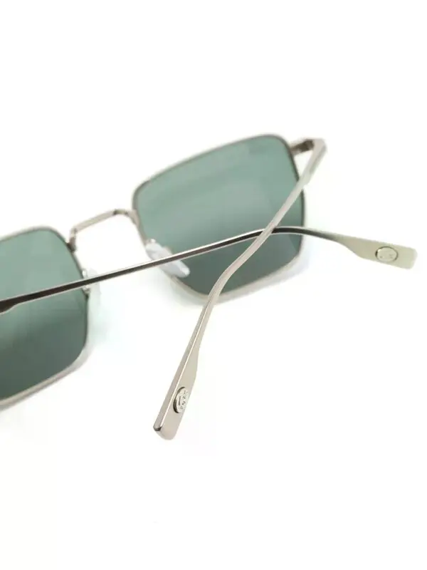 Lacoste Logo-engraved Geometric-frame Sunglasses