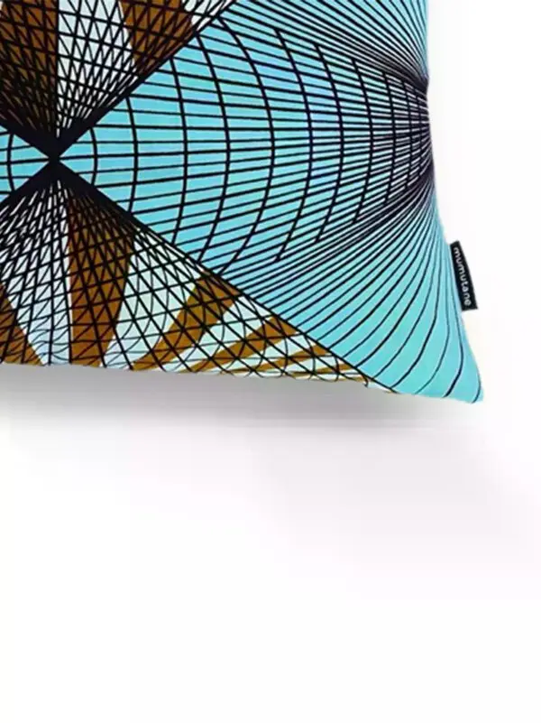 MUMUTANE Isolo Ruse Graphic-print Wool Cushion