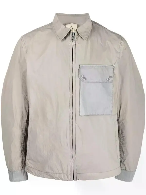 TEN C Zip-up Shirt Jacket