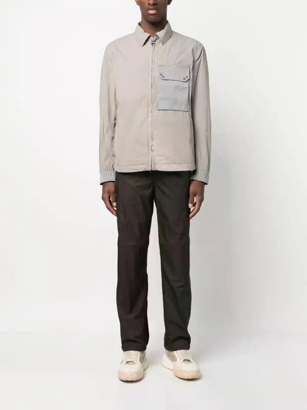 TEN C Zip-up Shirt Jacket