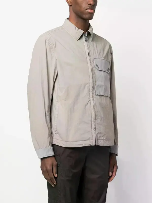 TEN C Zip-up Shirt Jacket