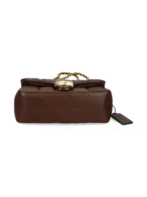 COACH Tabby 20 Quilted Shoulder Bag - Brown