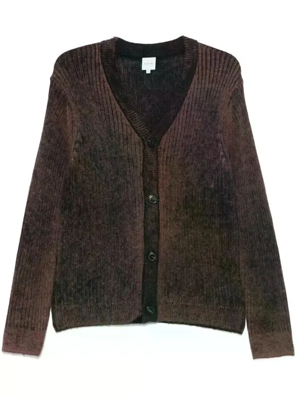 Paul Smith Ribbed Knit Cardigan