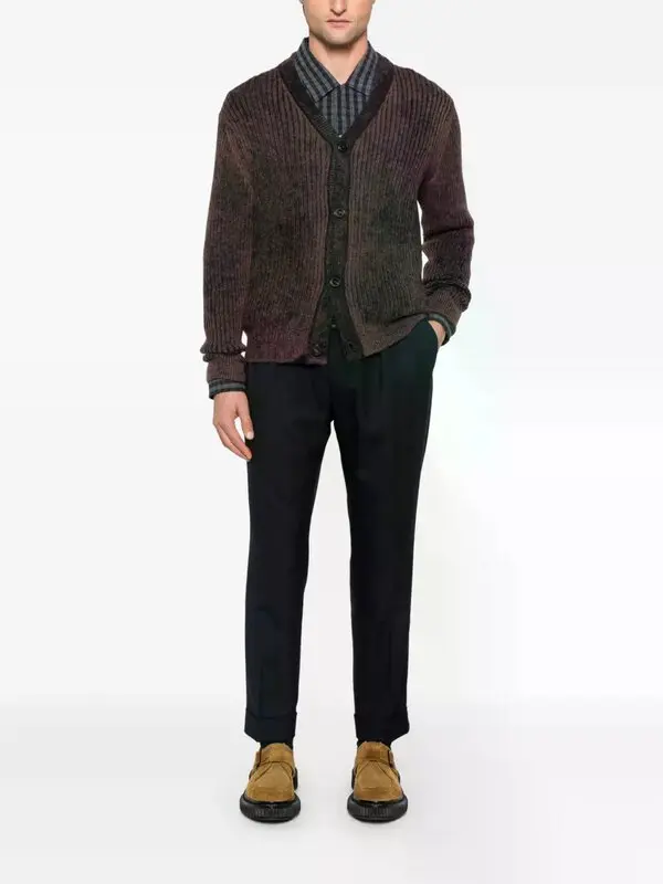 Paul Smith Ribbed Knit Cardigan