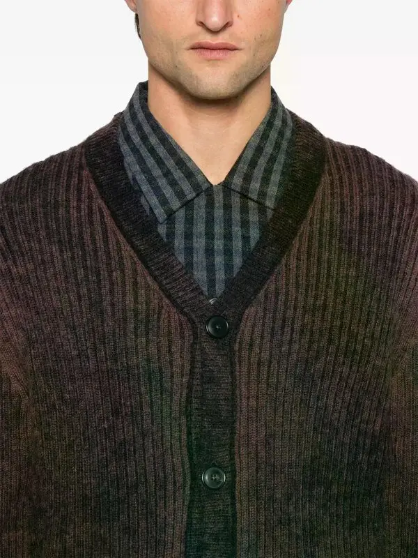 Paul Smith Ribbed Knit Cardigan