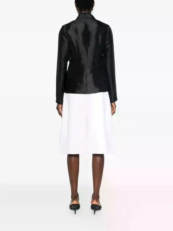 LOULOU Feather-sash Blazer