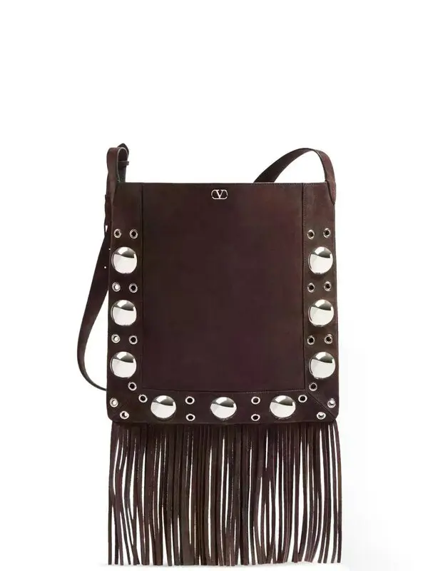 Valentino Garavani Nellcôte Shoulder Bag - Brown